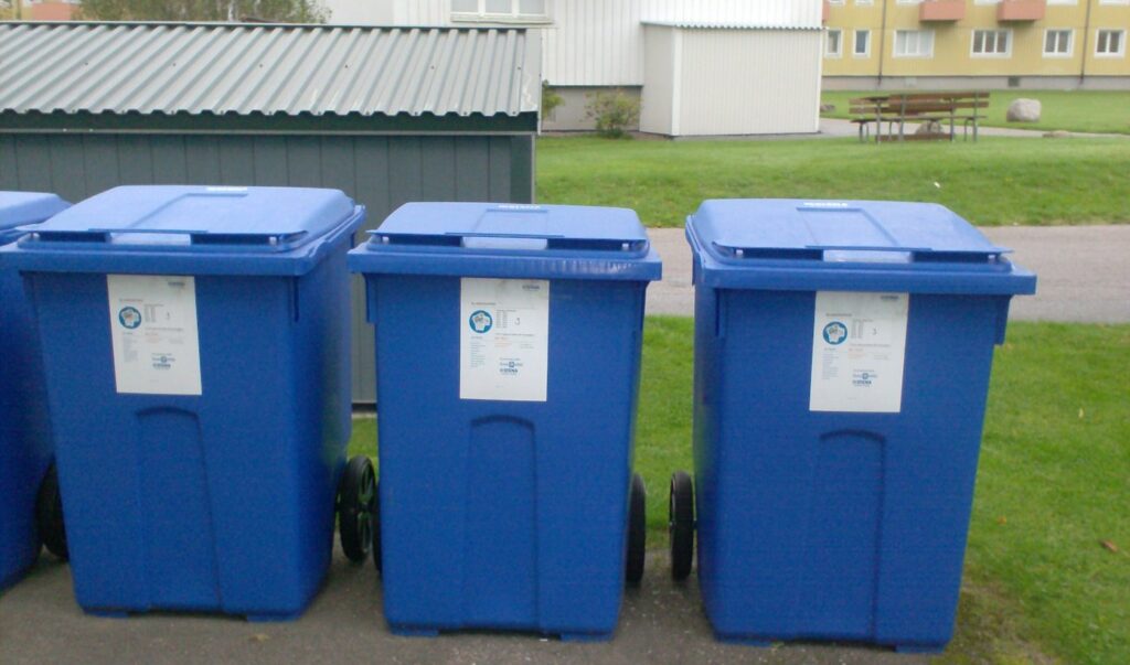 Sopsortering - Brf. Tegnér